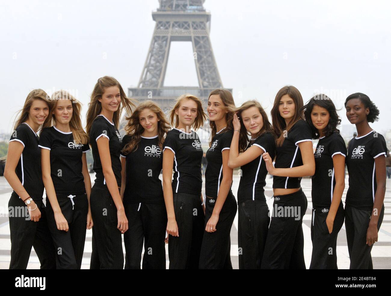 The 10 French finalists of Elite Model Look visit Paris, France on ...