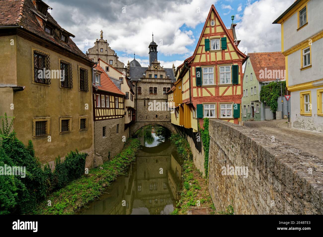 The Malerwinkelhaus - today a museum - in Marktbreit am Main, Kitzingen ...