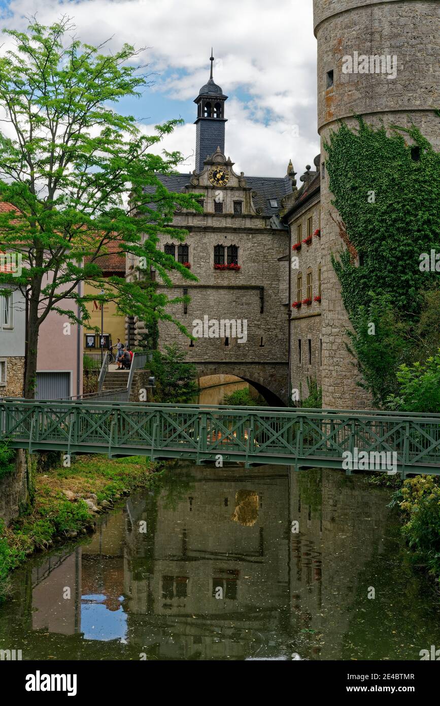 Historic town center in marktbreit am main hi-res stock photography and ...