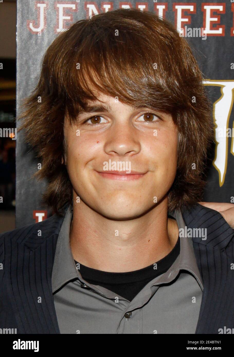 "Johnny Simmons arrives for ""Jennifer's Body"" Fan Event held at ...