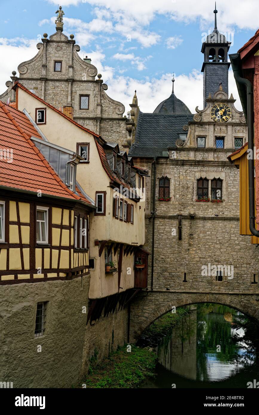 Historic town center in marktbreit am main hi-res stock photography and ...