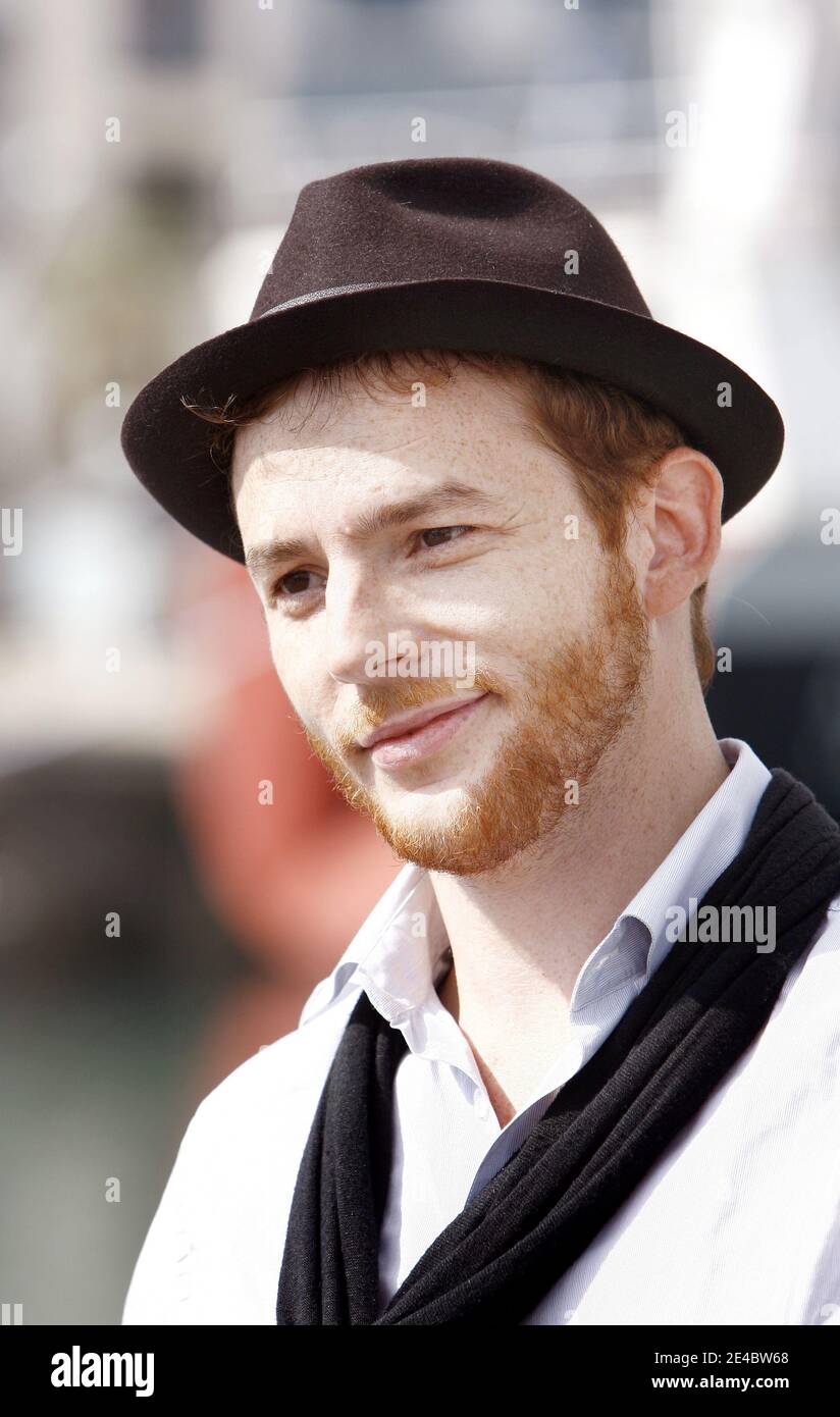 Malik Zidi attending the the second day of the 11th TV Fiction Festival ...