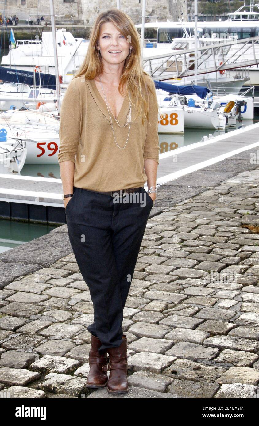 Gwendoline Hamon attending the 11th TV Fiction Festival of La Rochelle ...