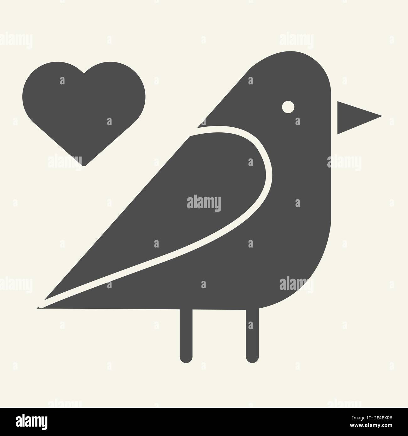 Solid bird shape hi-res stock photography and images - Alamy