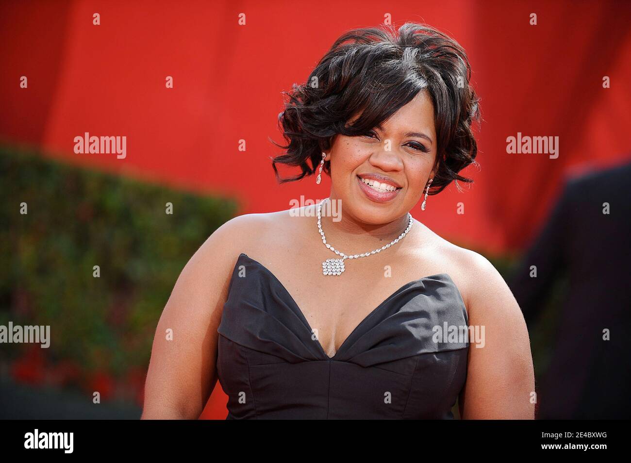 Chandra Wilson arriving at the 61st Annual Primetime Emmy Awards, held ...