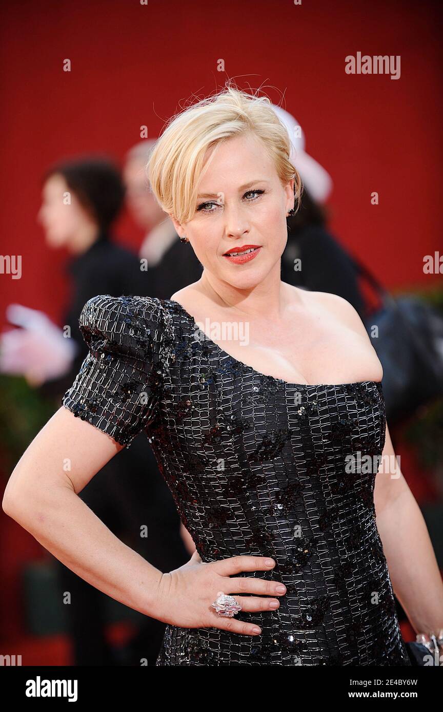 Patricia Arquette arriving at the 61st Annual Primetime Emmy Awards ...