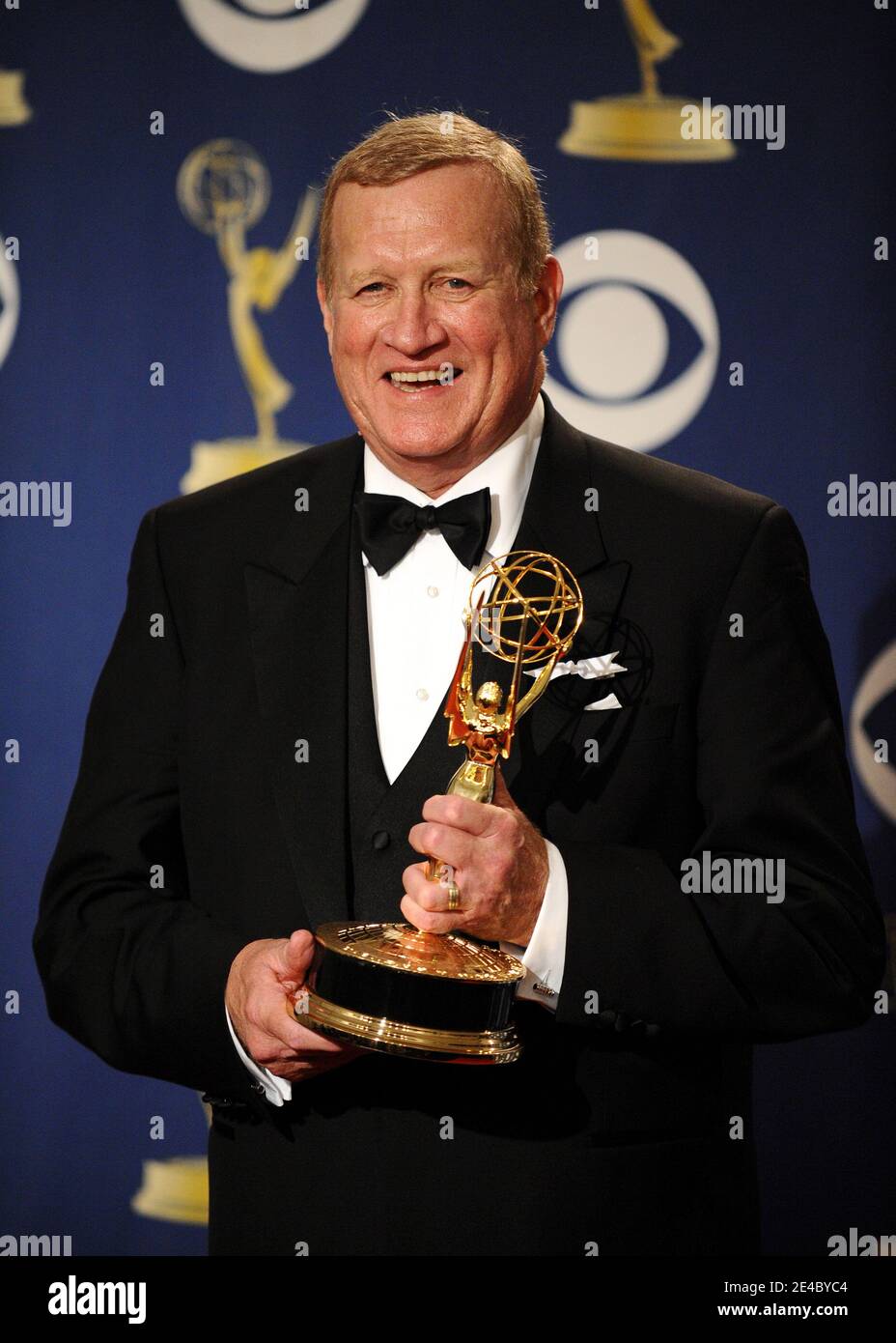 Ken Howard posing in the press roomm of the 61st Annual Primetime Emmy ...