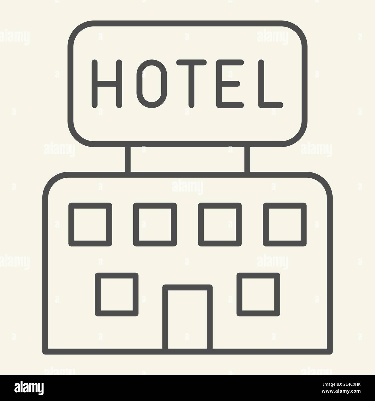Icone De Vetor De Edificio De Hotel Hotel Building Icon Images