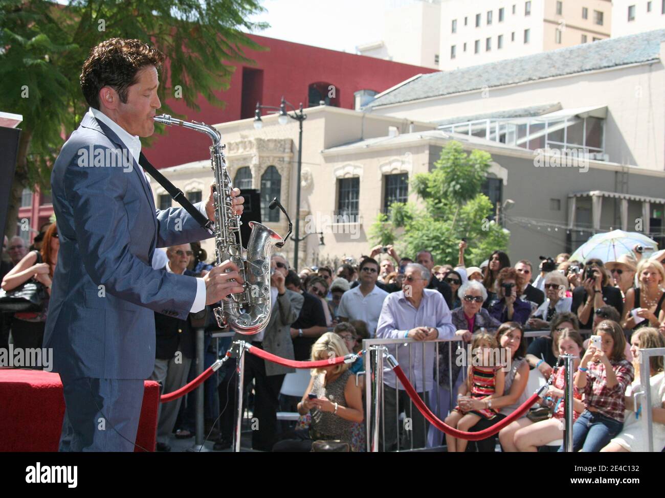 Dave Koz arrives at Dave Koz's Star, number 2,389 on the Hollywood Walk ...
