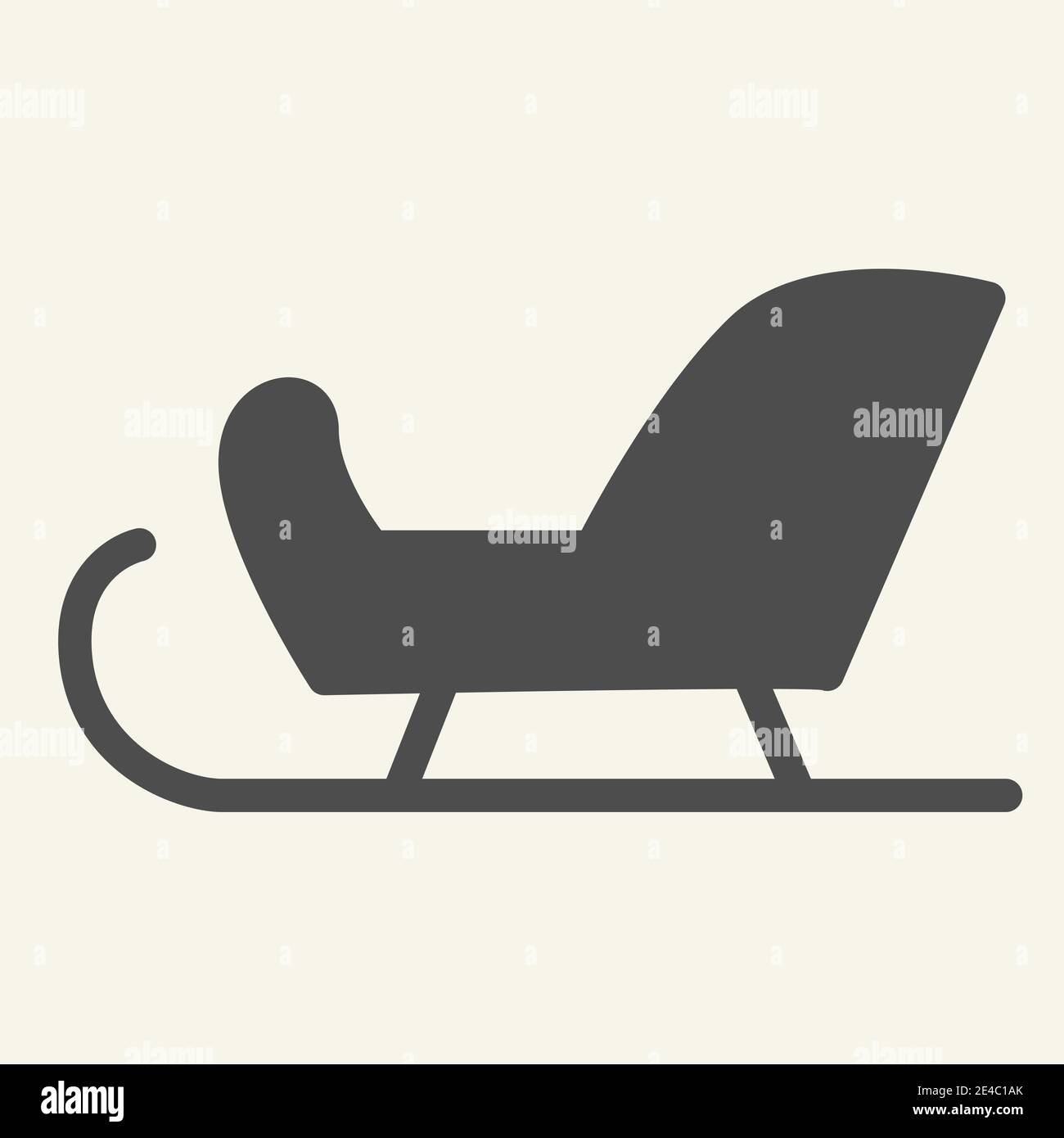 Grey sledge Stock Vector Images - Alamy
