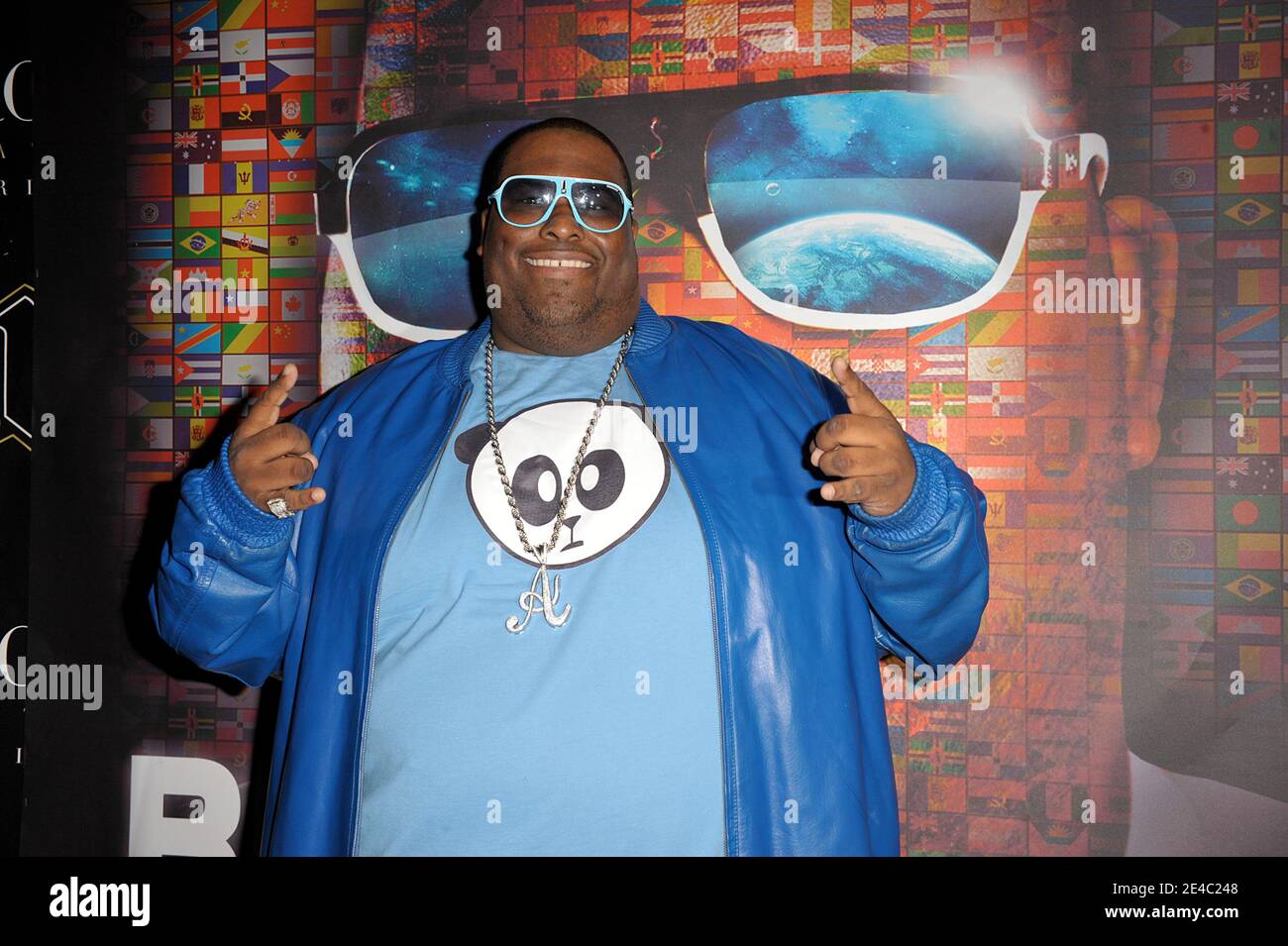 Big Ali attending a party at the Vip Room in Paris, France on September ...