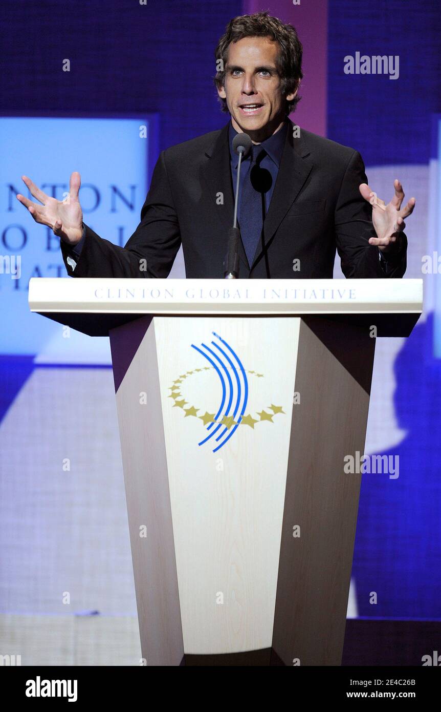 Ben Stiller attends the Clinton Global Citizen Awards ceremony ...
