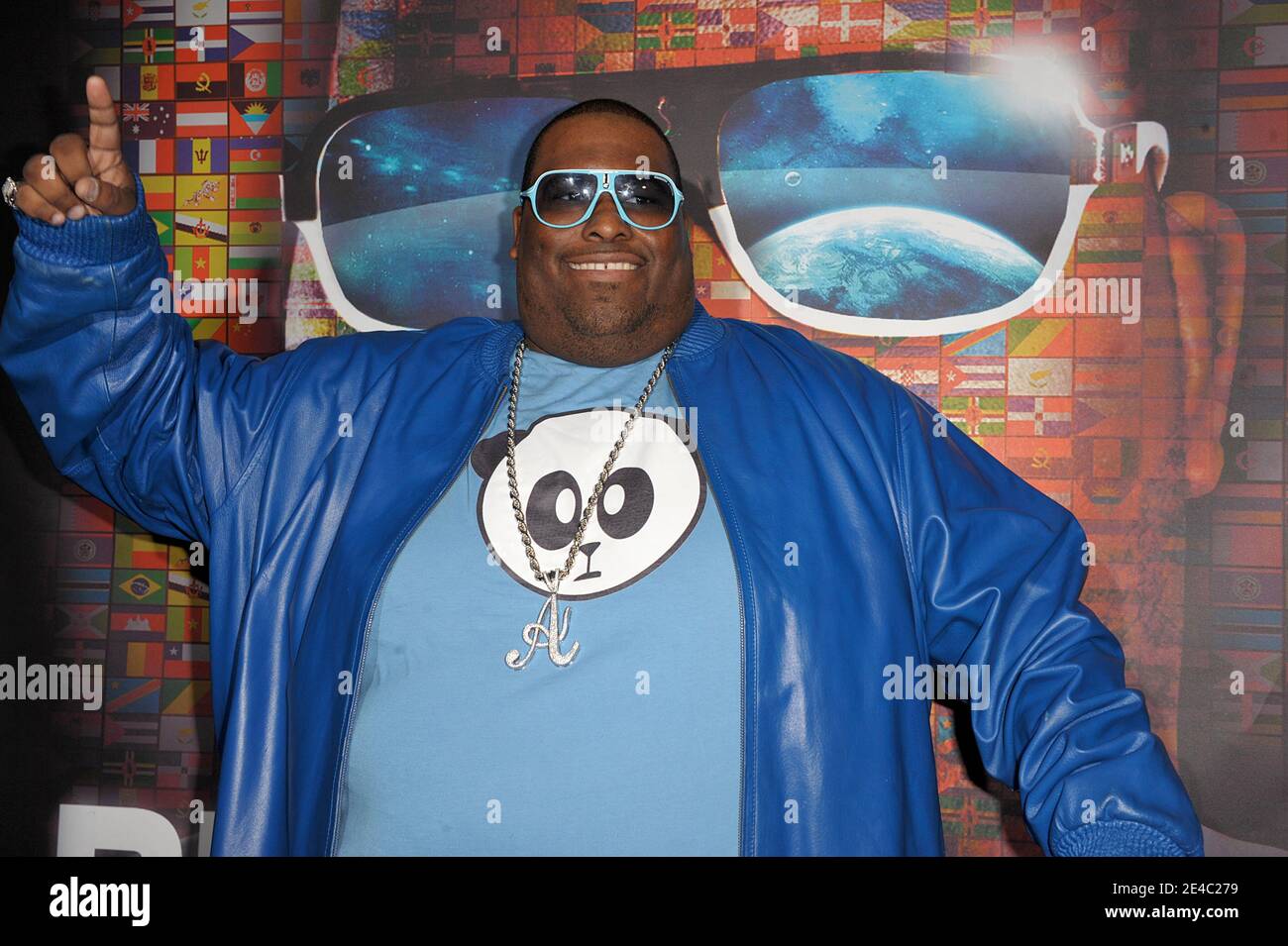 Big Ali attending a party at the Vip Room in Paris, France on September ...