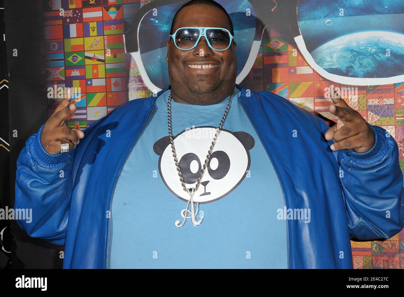 Big Ali attending a party at the Vip Room in Paris, France on September ...
