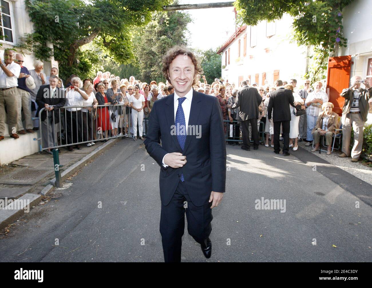 Stephane Bern au mariage religieux de Henri d'Orleans, Comte de Paris ...