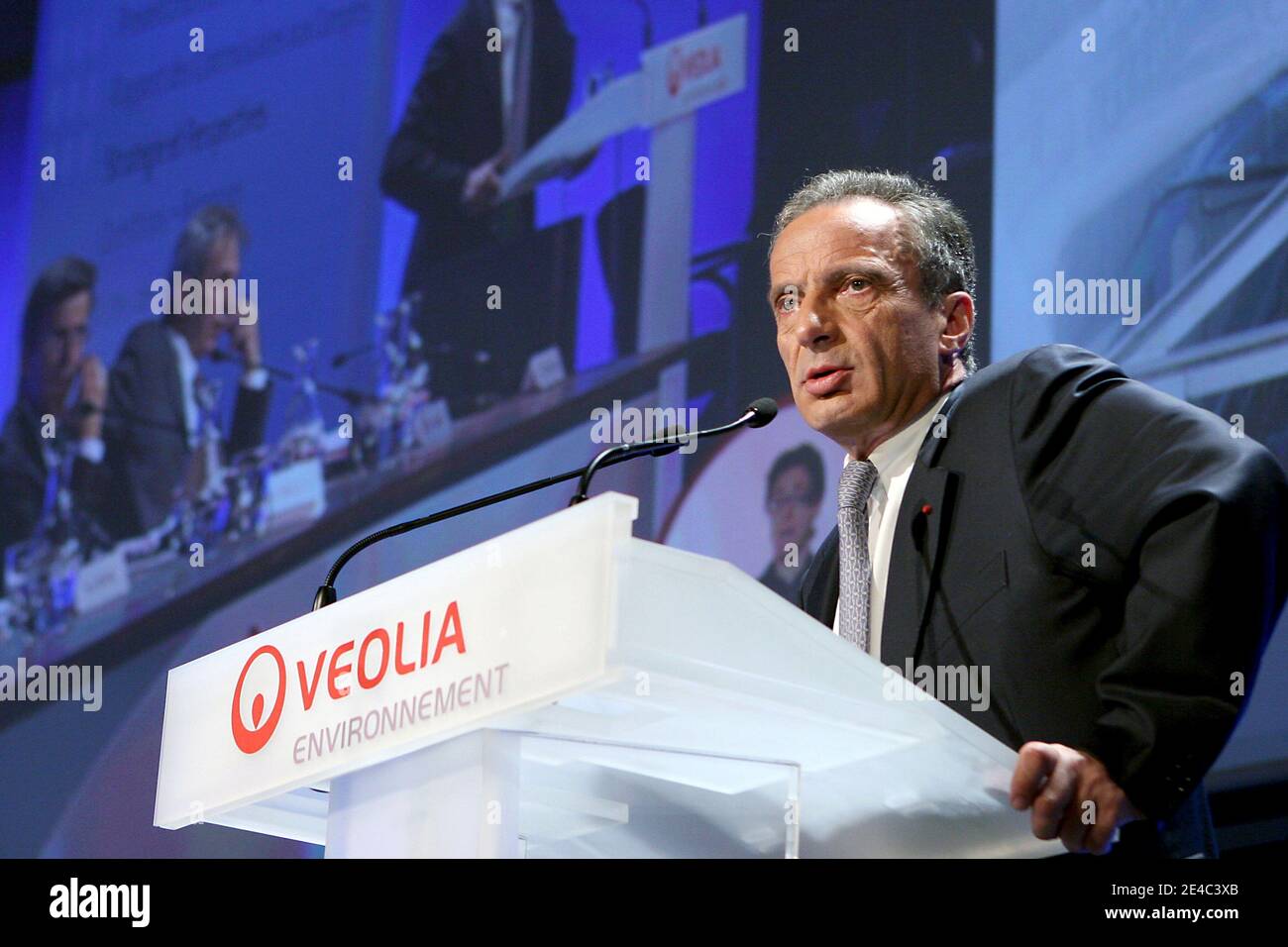 Chairman And Ceo Of Veolia Environnement Henri Proglio Attends The