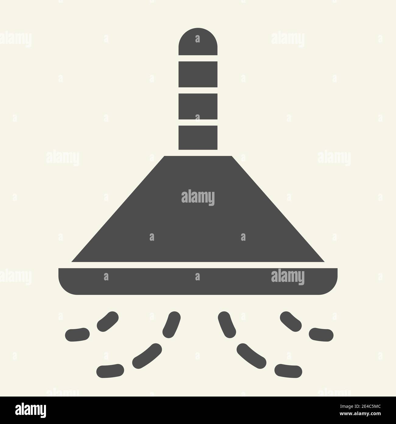 Cooker hood solid icon. Kitchen exhaust hood symbol, glyph style ...