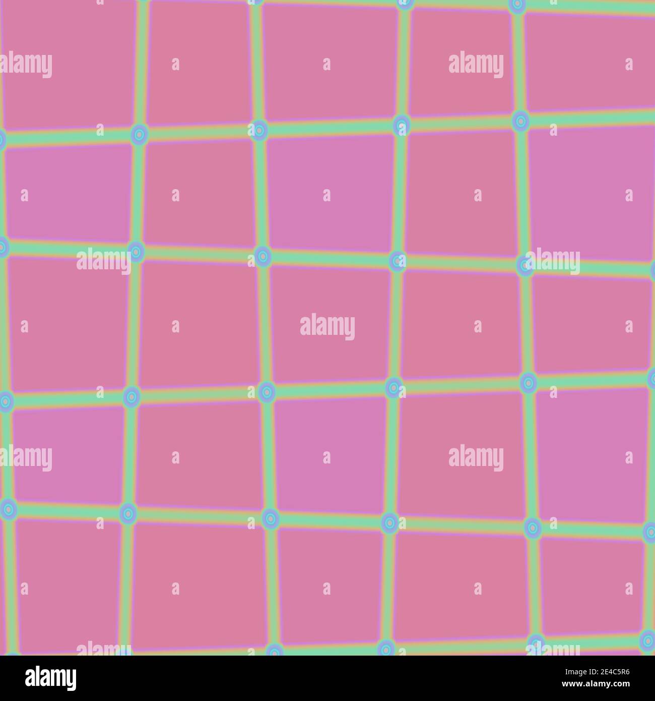 Bright pink grid abstract geometric background with soft colorful ...
