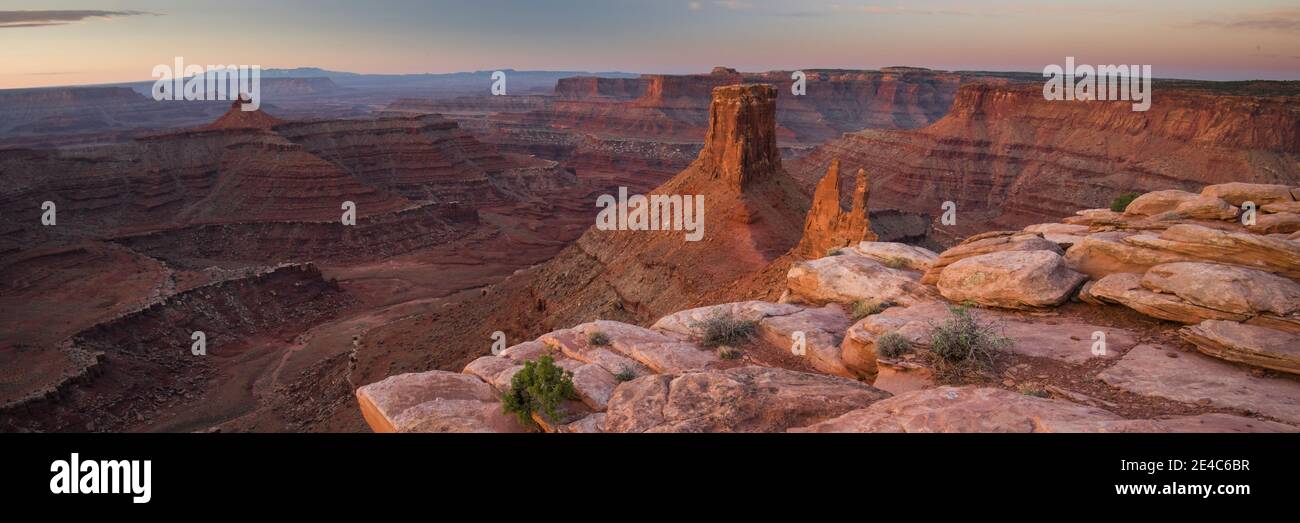 Birds Eye Butte and Crows Nest Butte, Marlboro Point, Canyonlands ...