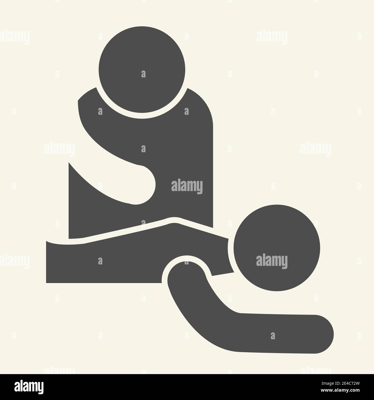 Black massage therapist Stock Vector Images - Alamy