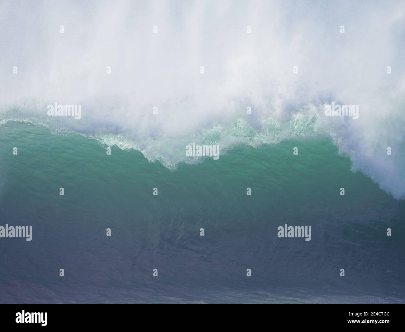 Flying over ocean waves breaking hi-res stock photography and images ...