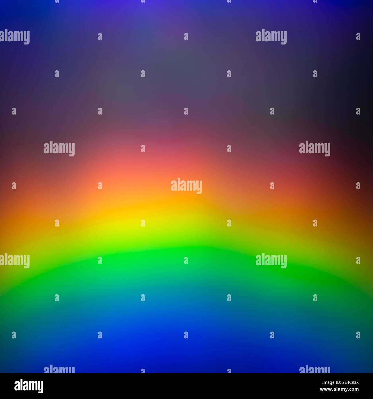 Blurred bright rainbow light refraction overlay effect for mockups ...