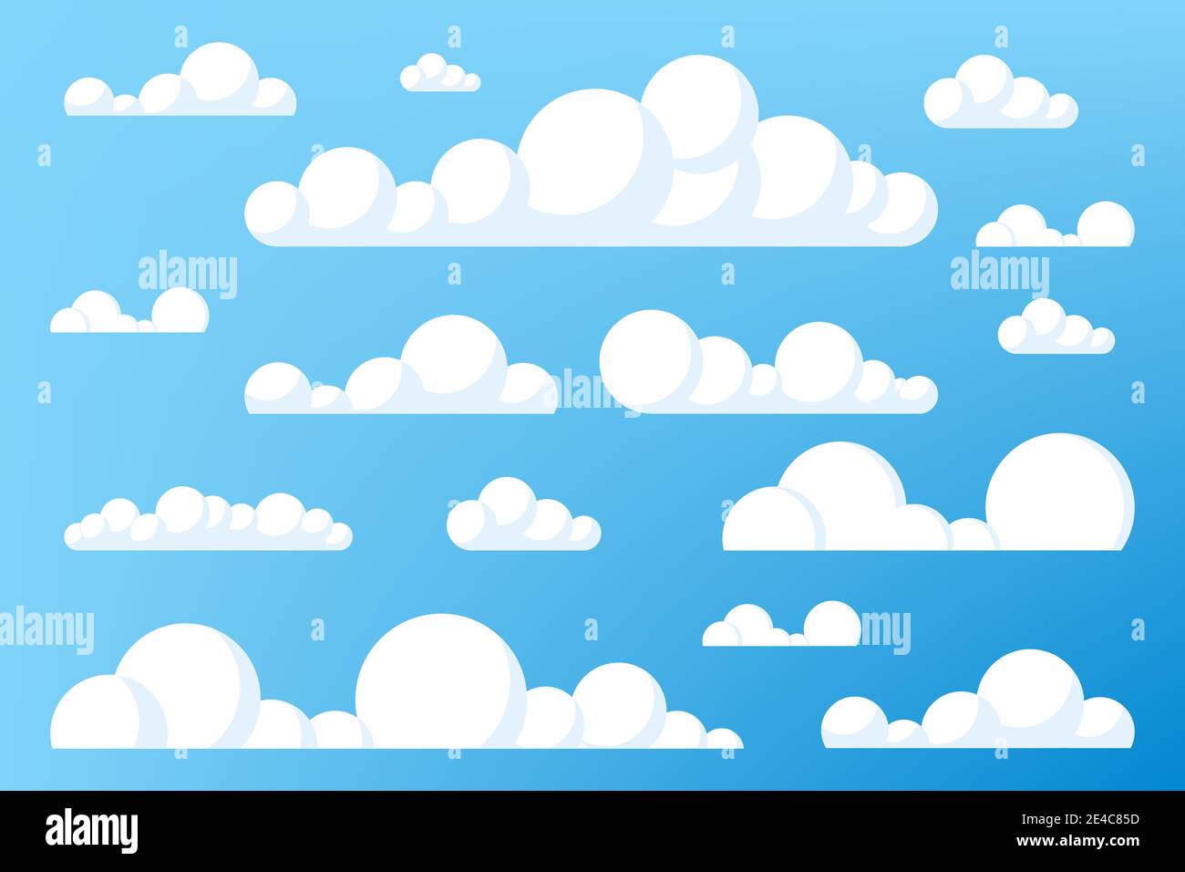 Cumulus Cloud Symbol Types Of Clouds Craft