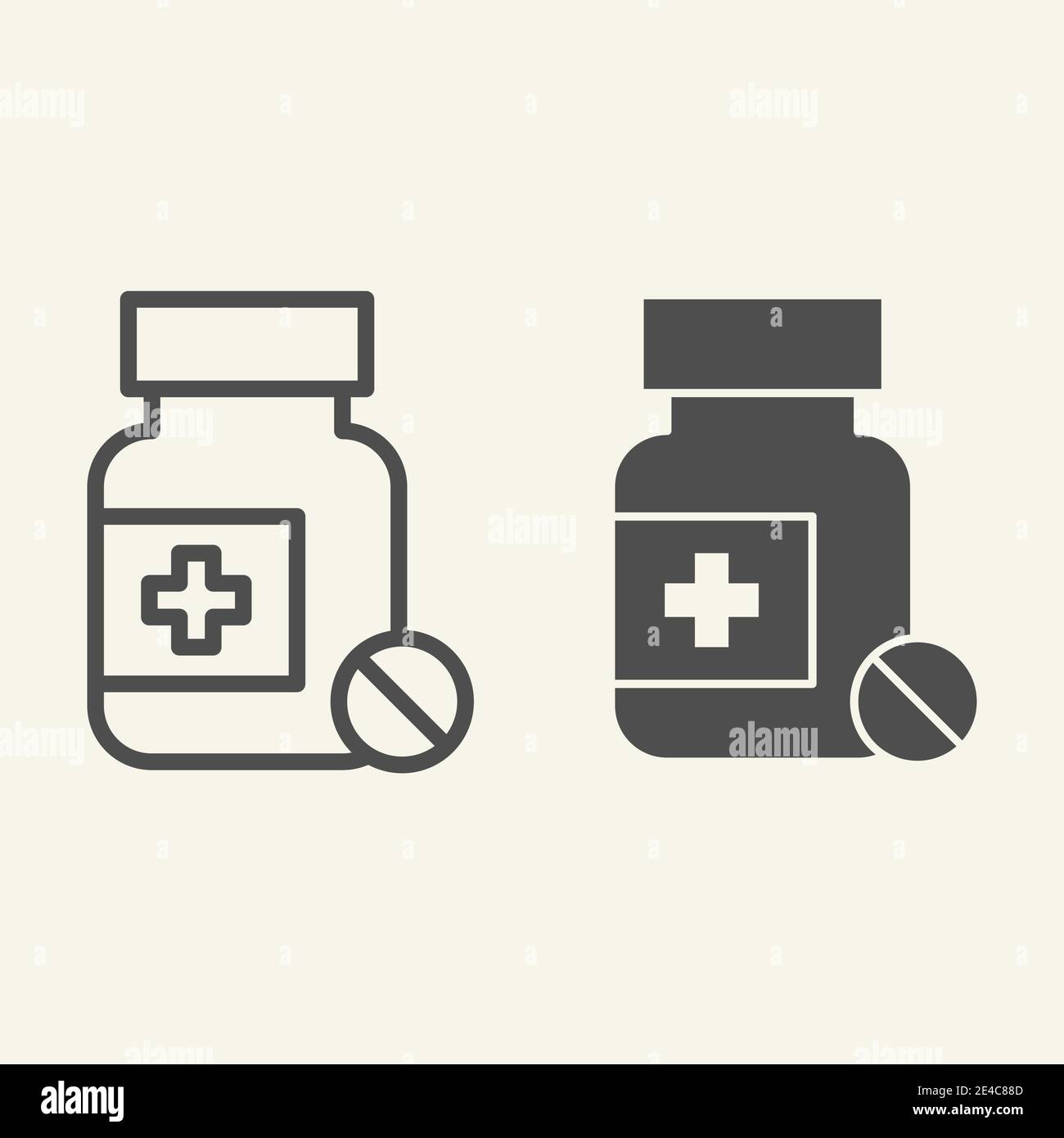 Tablet capsule line solid hi-res stock photography and images - Alamy