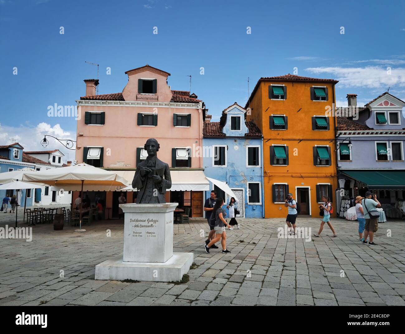 Baldassare galuppi statue hi-res stock photography and images - Alamy
