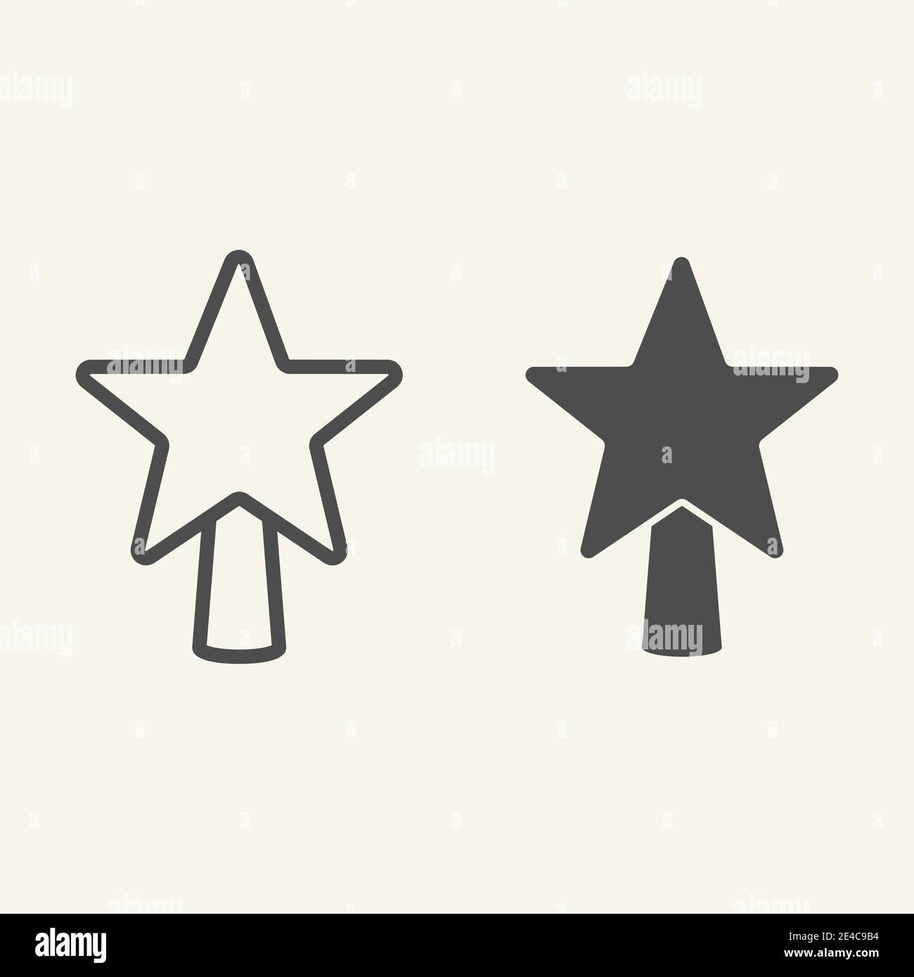 Christmas Star Outline