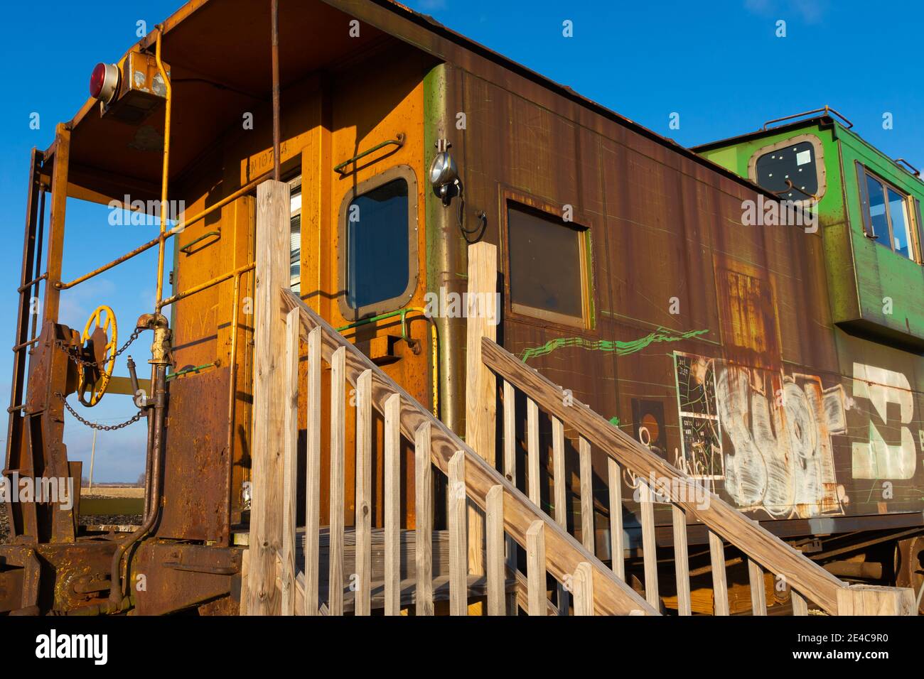 Converted railcar hi-res stock photography and images - Alamy
