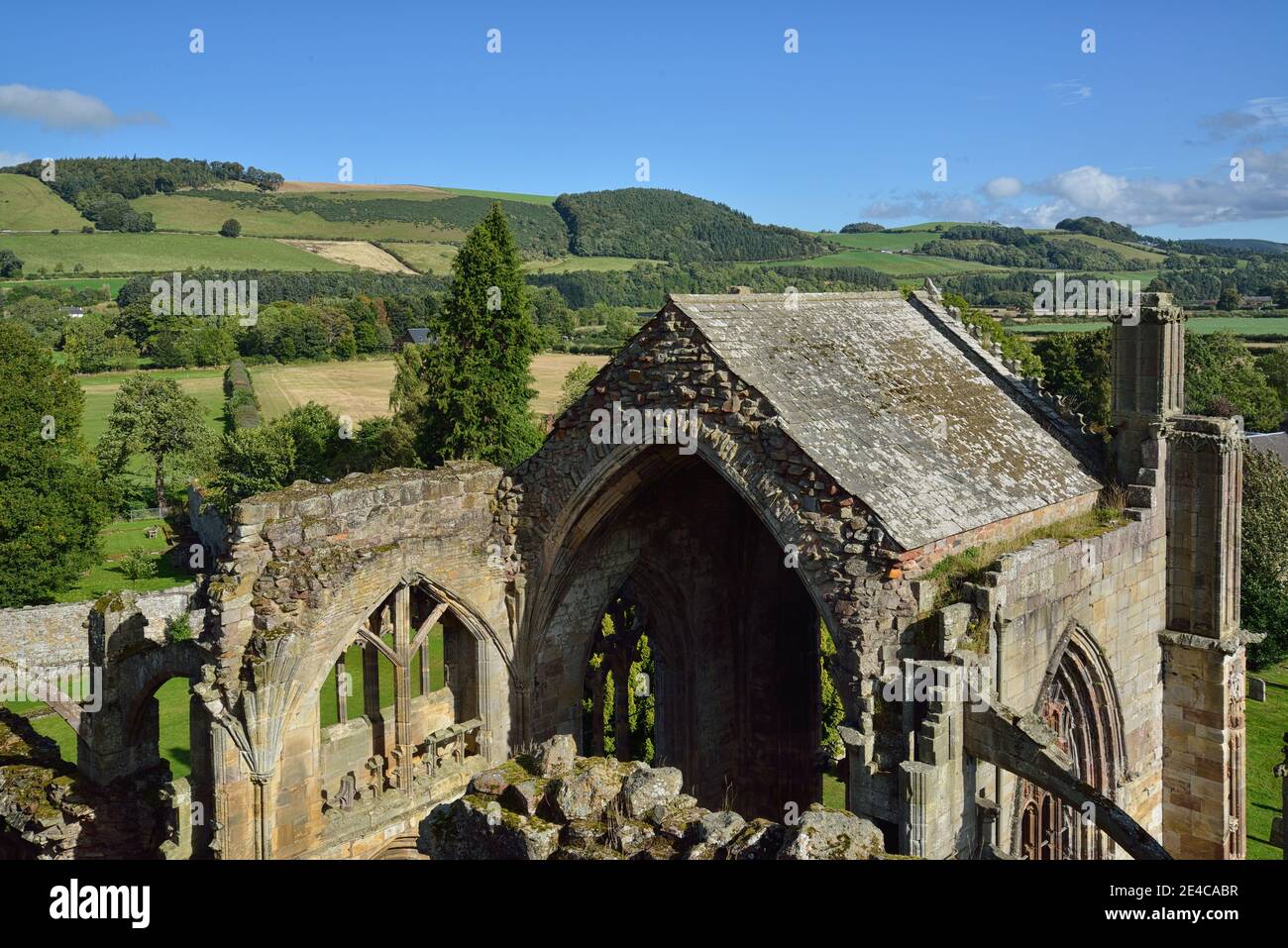 Elgin cathedral ruins hi-res stock photography and images - Alamy
