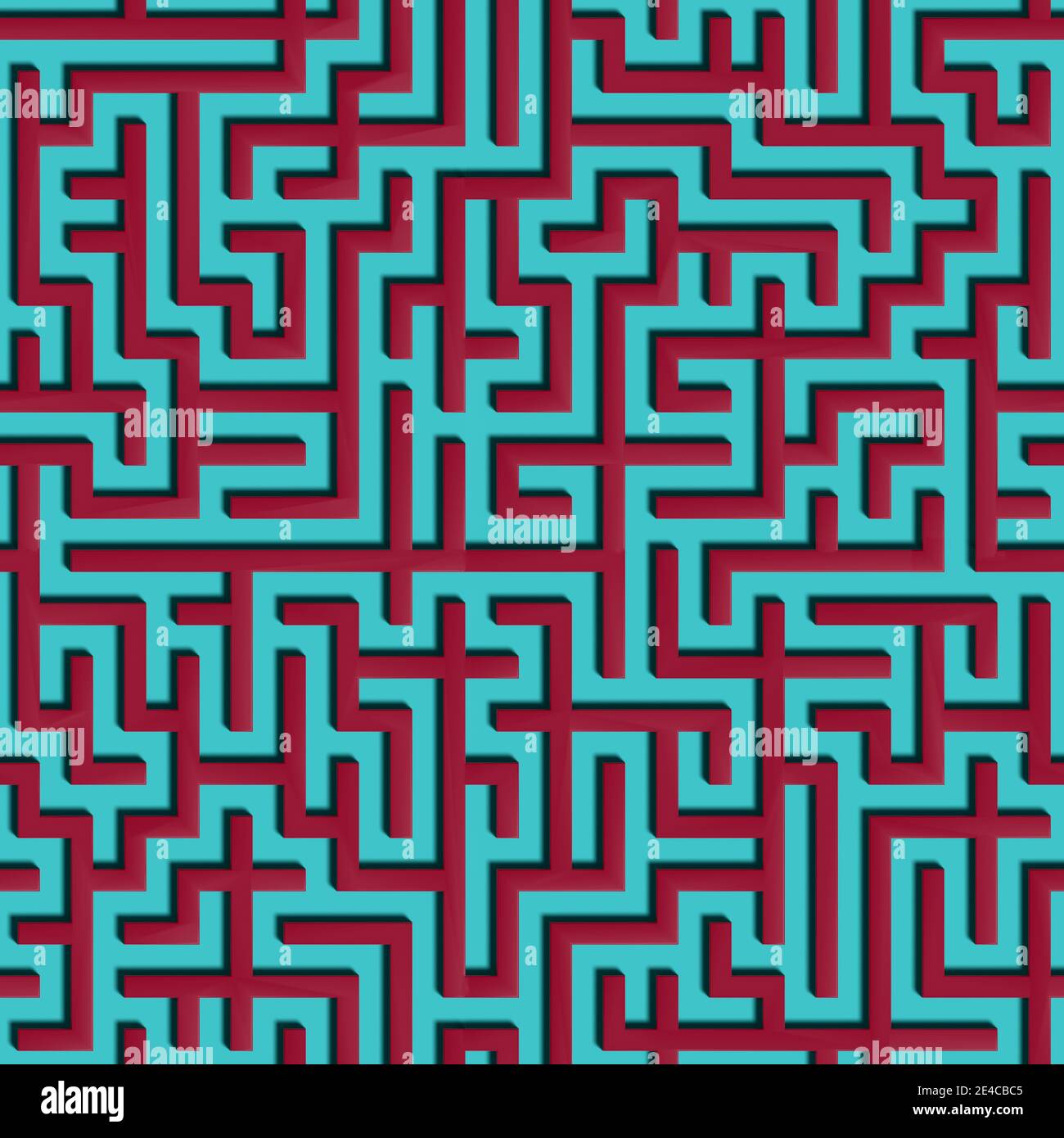 Seamless maze hi-res stock photography and images - Alamy