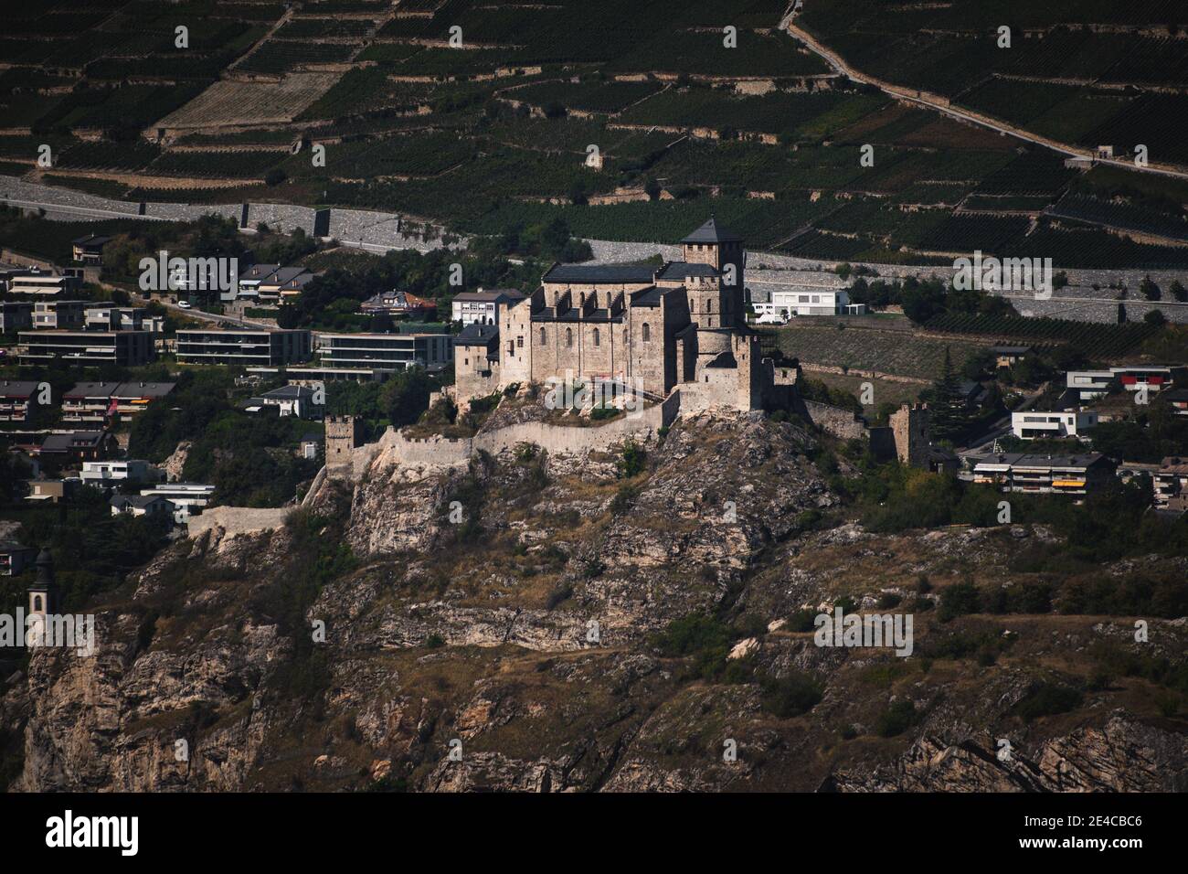 Old town sion switzerland hi-res stock photography and images - Alamy