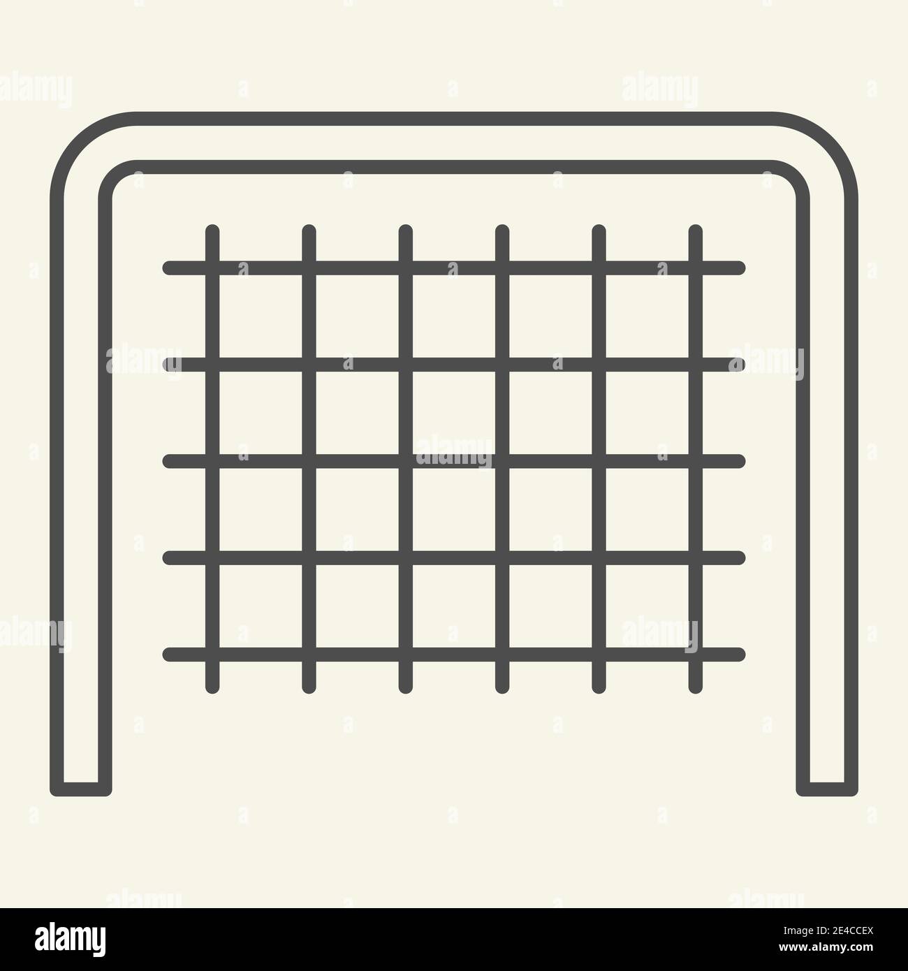 Football Goal Post Vector