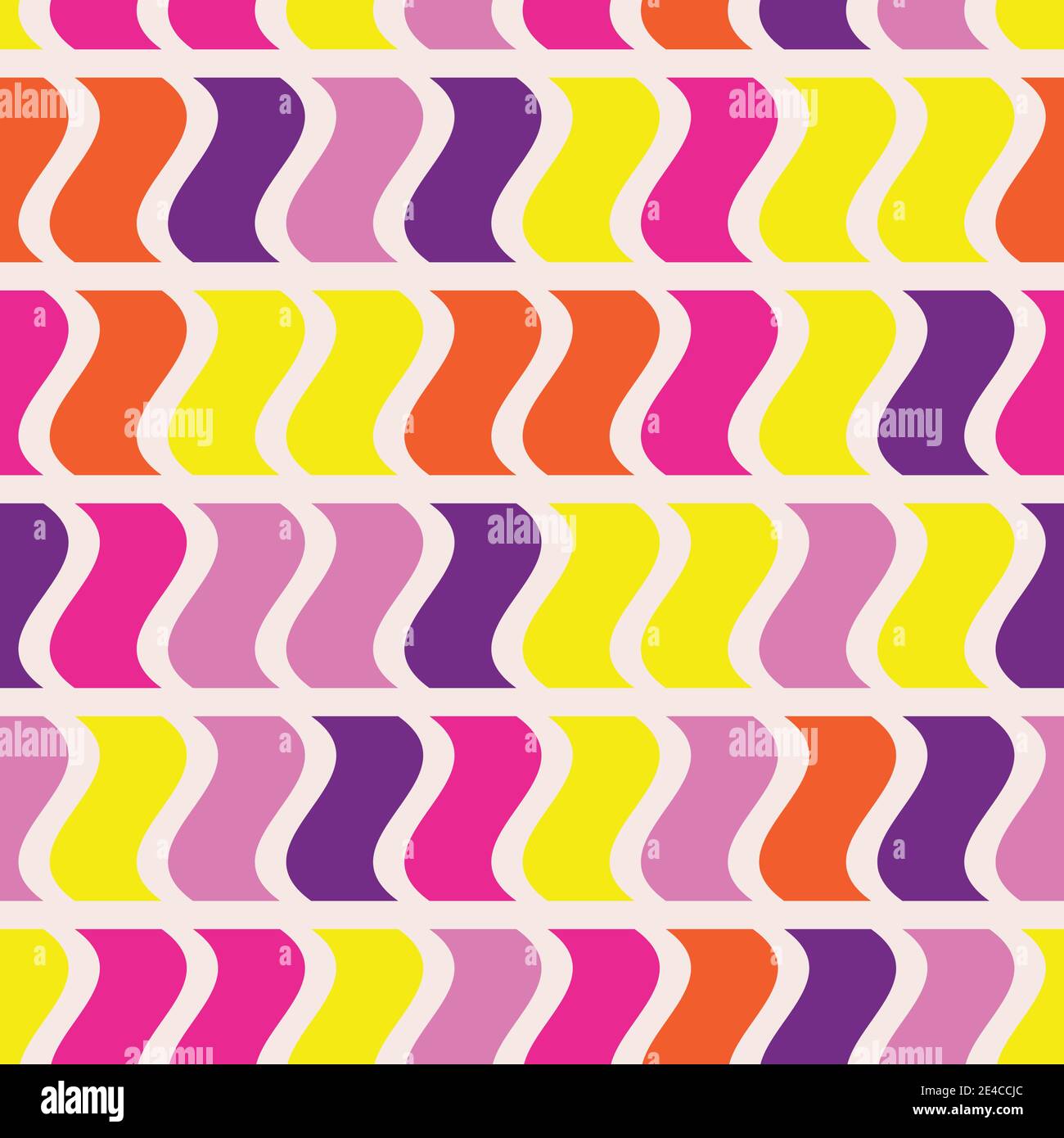 Wavy mosaic pattern hi-res stock photography and images - Alamy