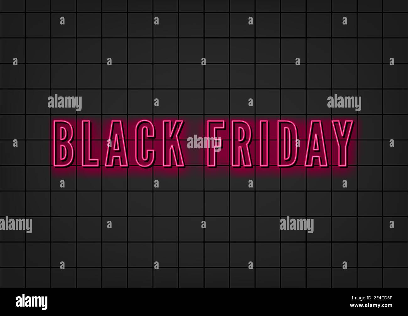 Friday neon sign on Stock Vector Images - Alamy