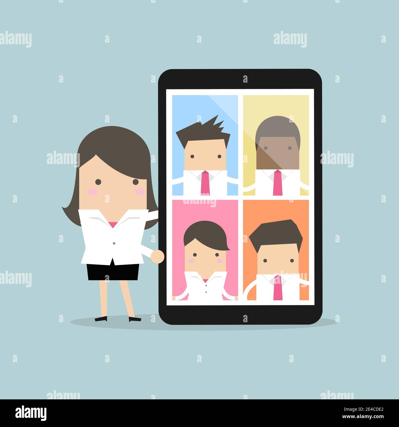 Virtual meetings hi-res stock photography and images - Alamy