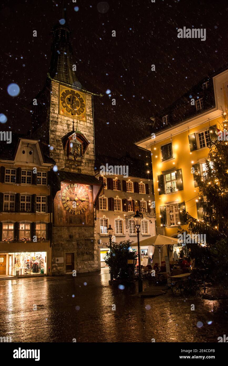 Solothurn night hi-res stock photography and images - Alamy