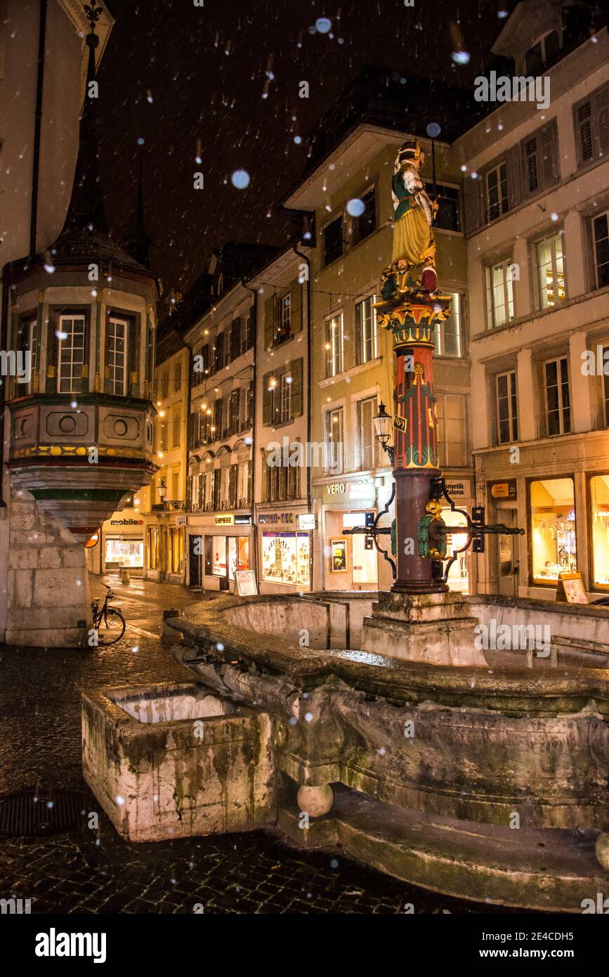 Solothurn night hi-res stock photography and images - Alamy
