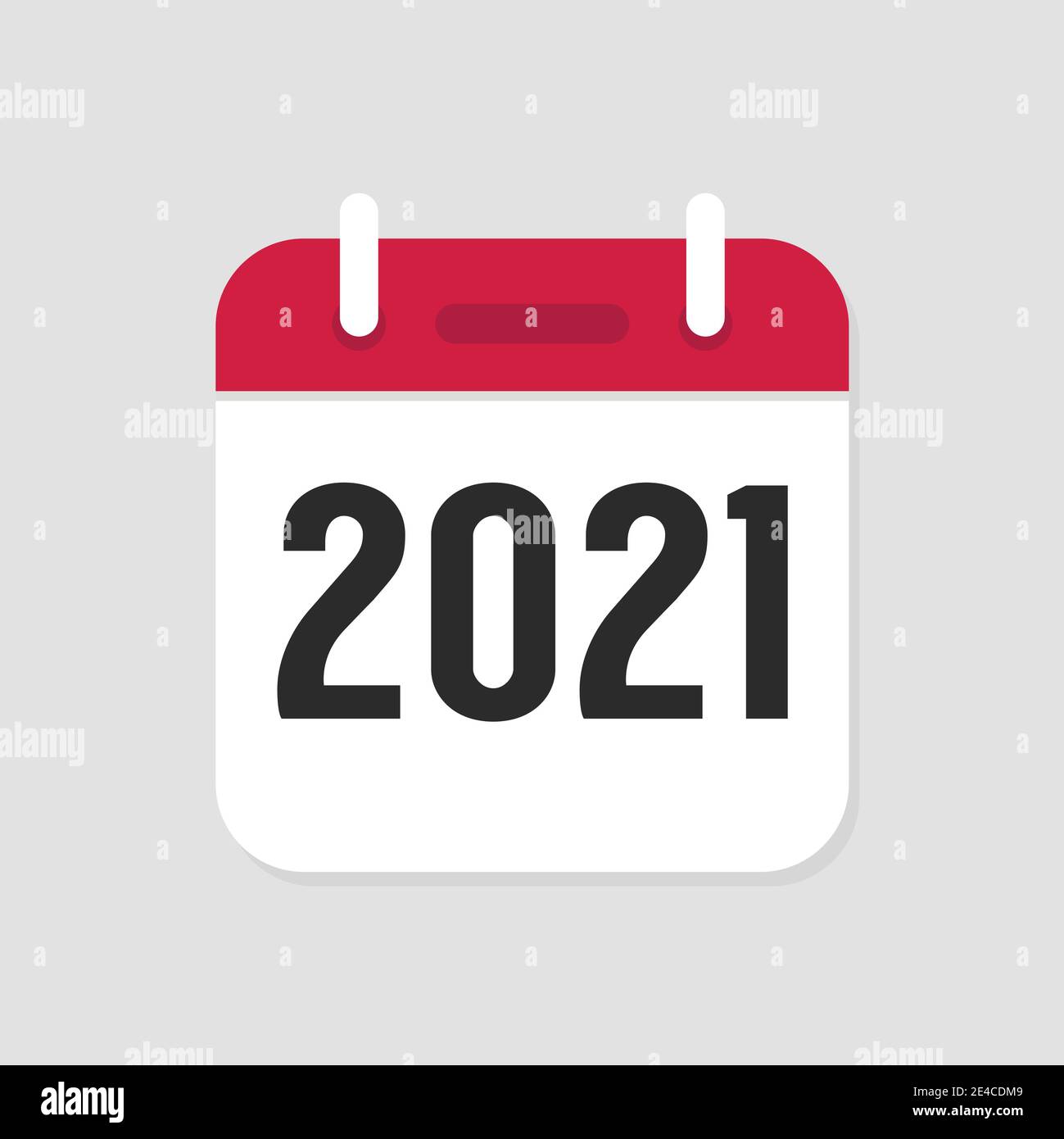 2021 Calendar icon symbol vector Stock Vector Image & Art - Alamy