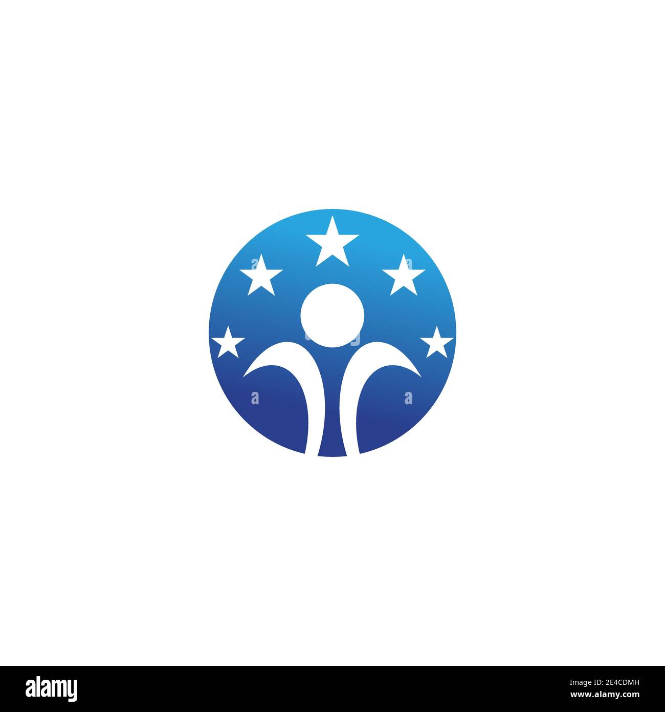 Human character logo sign illustration vector design Stock Vector Image ...