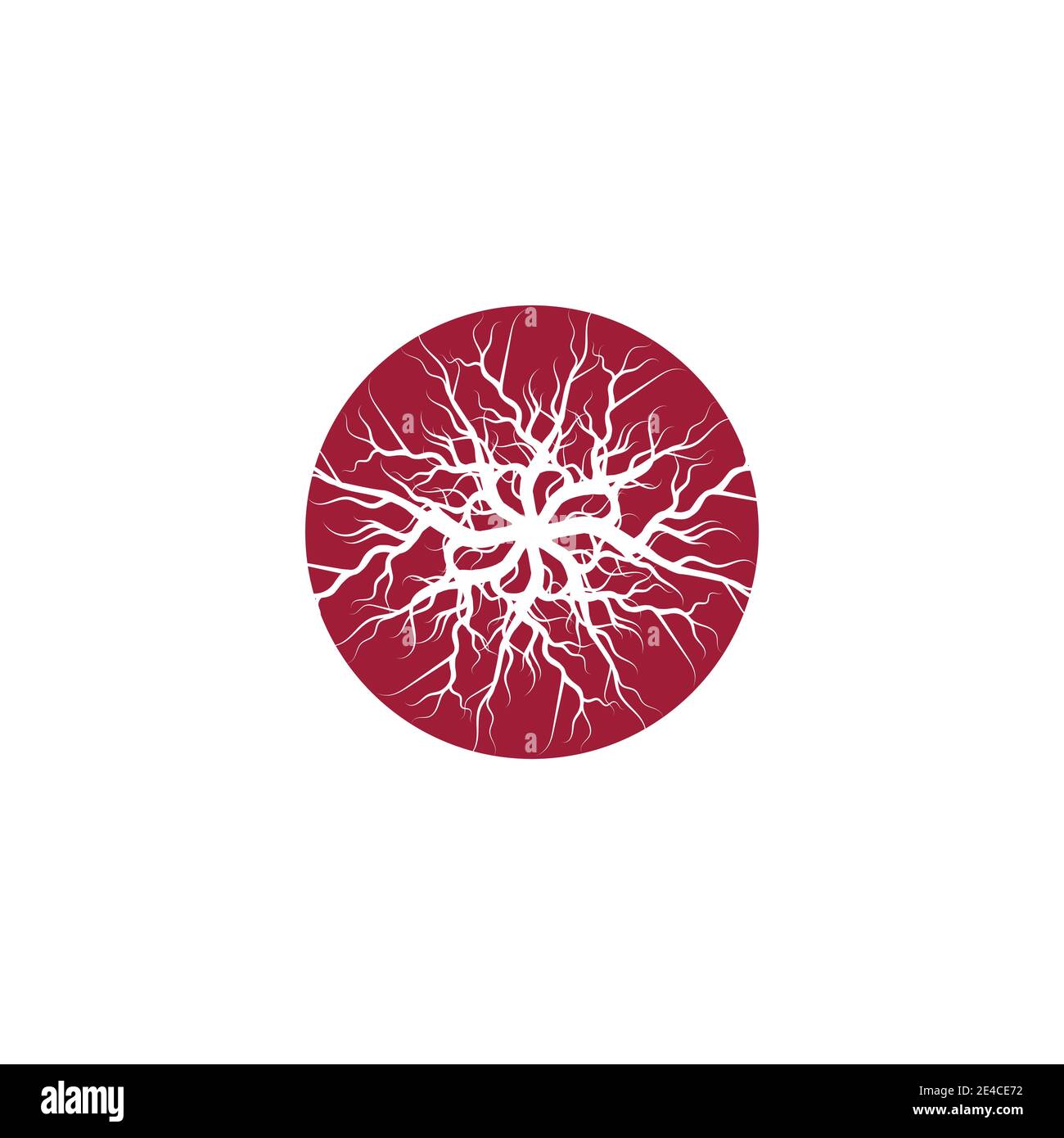 Veins Logo Template vector symbol nature Stock Vector Image & Art - Alamy