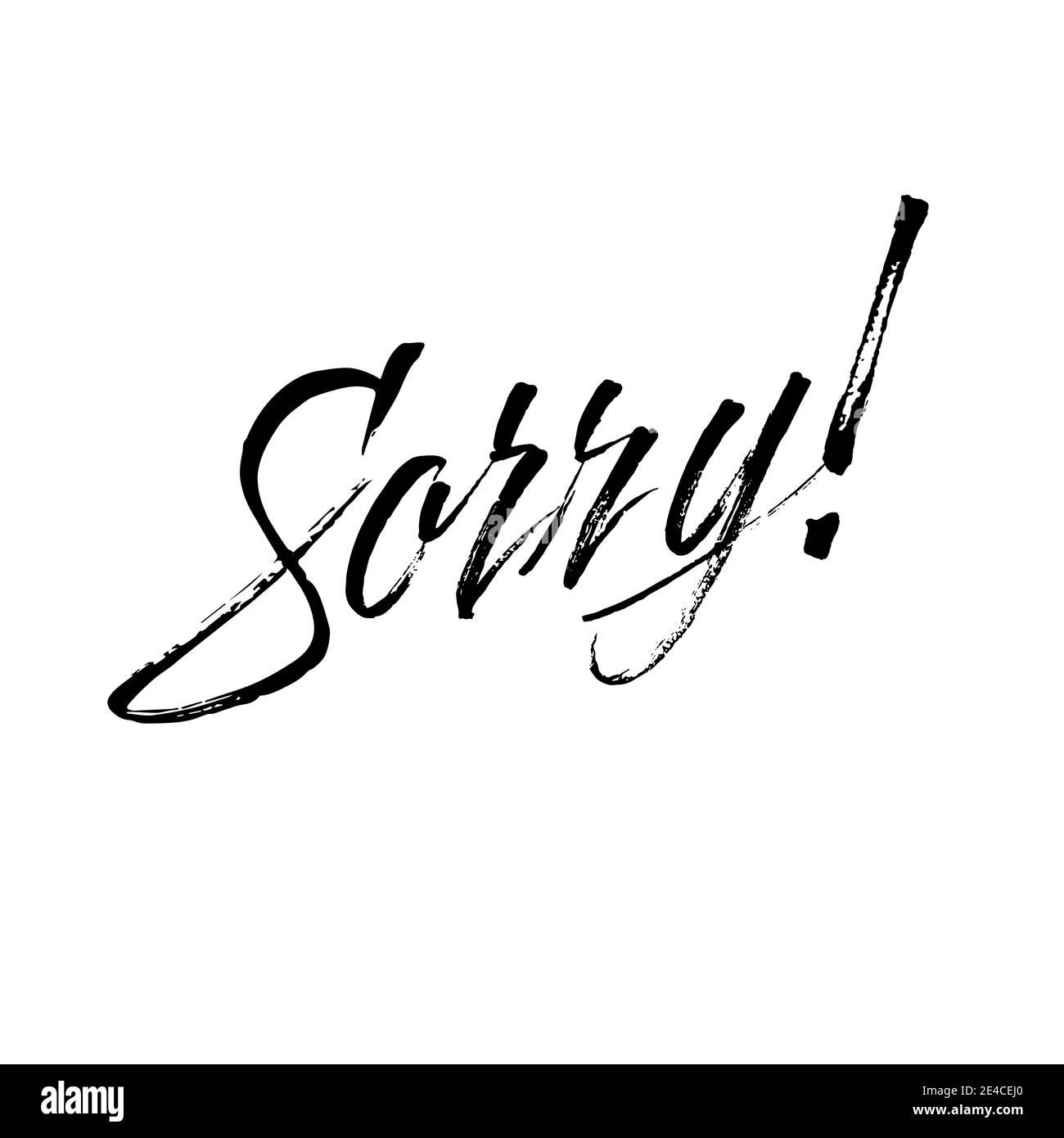 Letter to apologize Stock Vector Images - Alamy