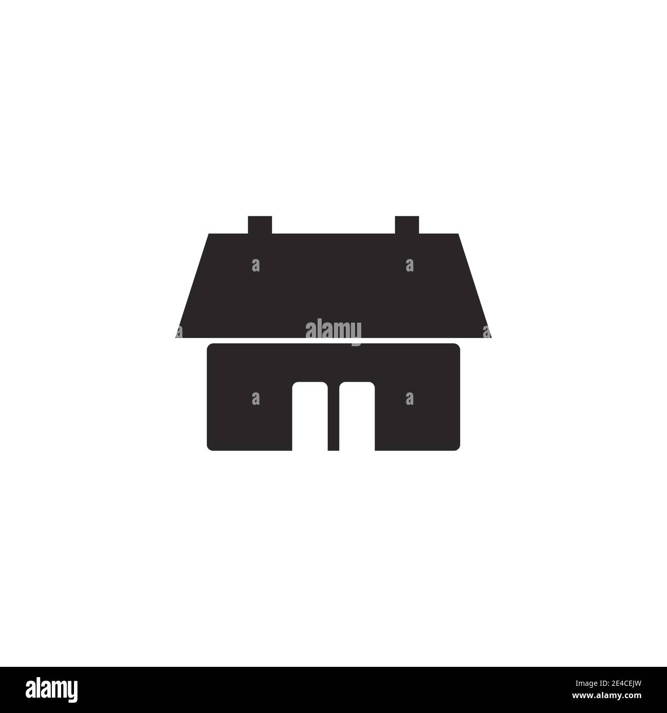 Home Vector icon illustration design template Stock Vector Image & Art ...