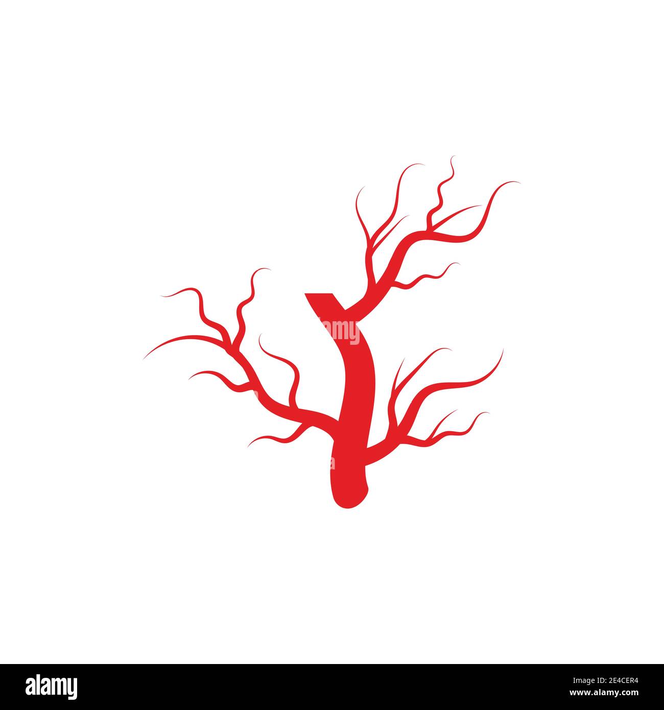 Veins Logo Template vector symbol nature Stock Vector Image & Art - Alamy