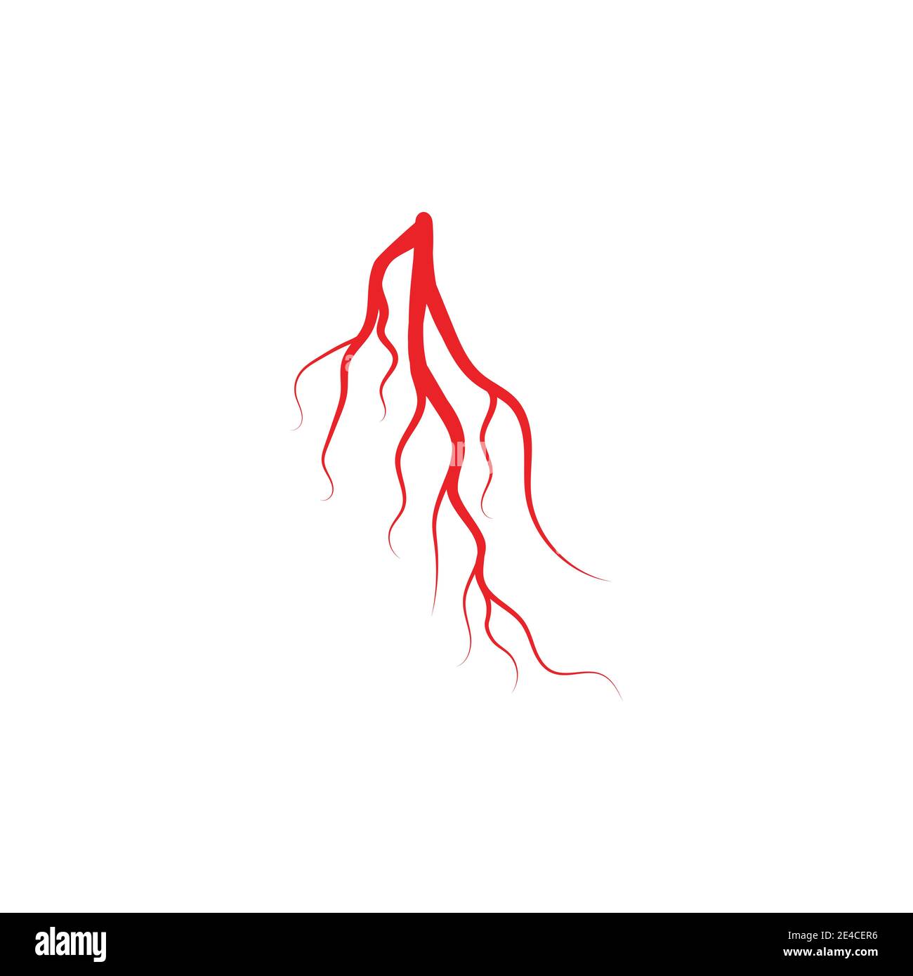 Veins Logo Template vector symbol nature Stock Vector Image & Art - Alamy