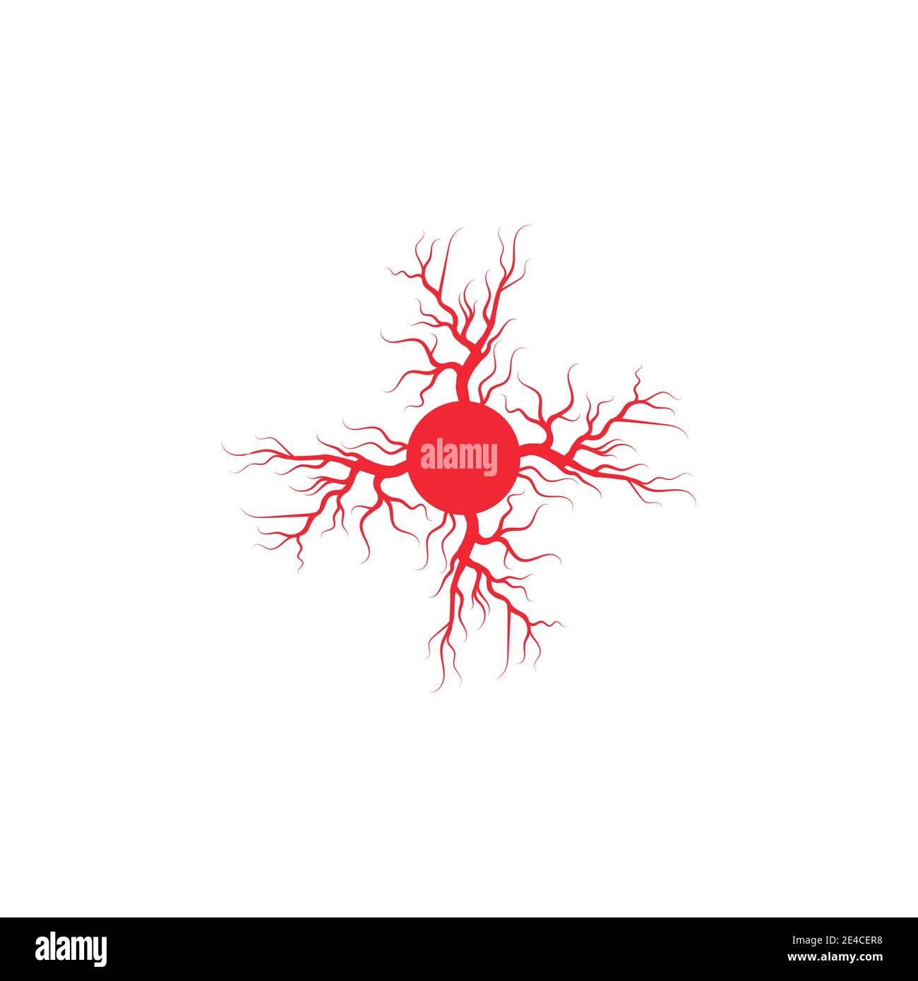Veins Logo Template vector symbol nature Stock Vector Image & Art - Alamy