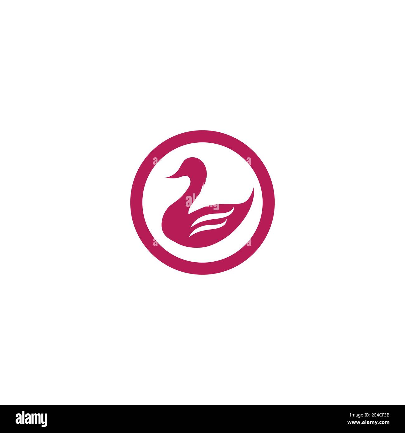 goose icon. flat illustration isolated sign symbol Stock Vector Image ...