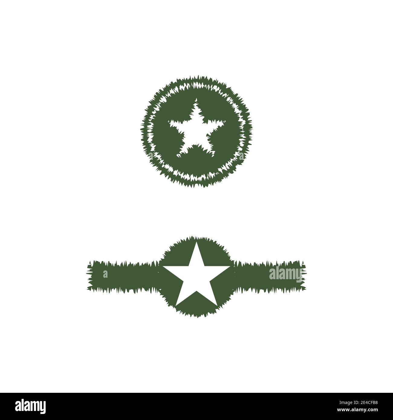 Military Wave Logo Template vector symbol nature Stock Vector Image ...